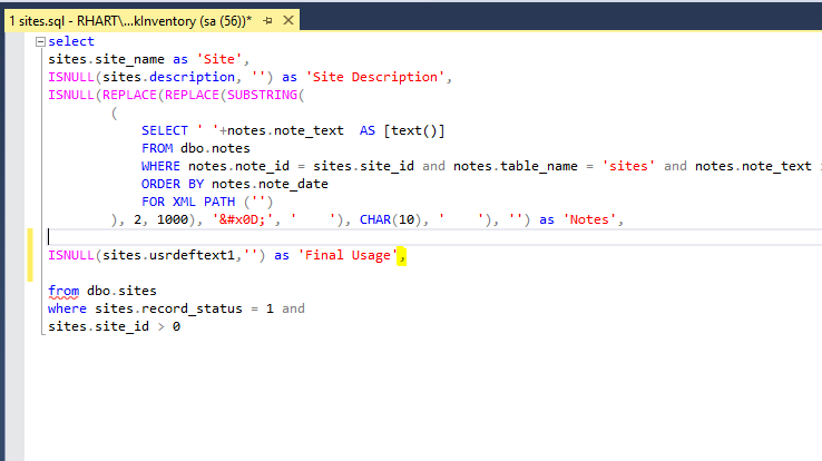 Using InventoryCloud Export Scripts - Knowledgebase / FAQs - Wasp Helpdesk