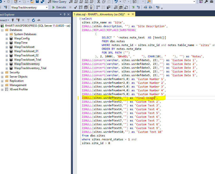 Using InventoryCloud Export Scripts - Knowledgebase / FAQs - Wasp Helpdesk