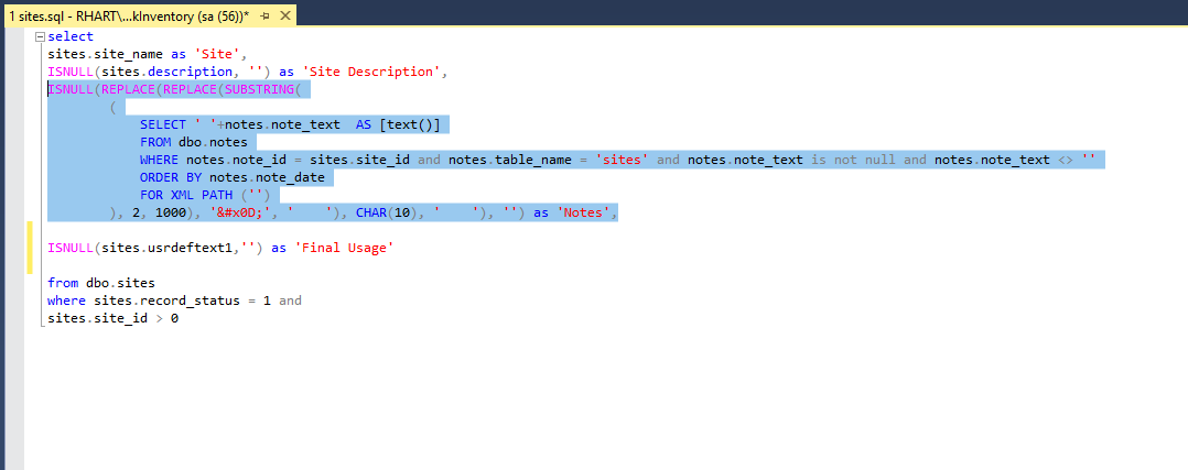 Using InventoryCloud Export Scripts - Knowledgebase / FAQs - Wasp Helpdesk